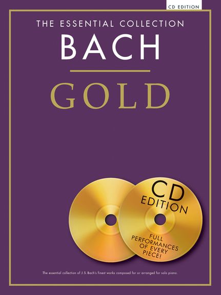 BACH GOLD ESSENTIAL COLLECTION PIANO +2CD – F-Musiikki
