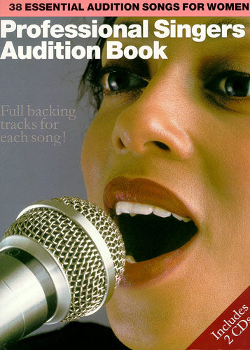 PROFESSIONAL SINGERS AUDIT. BOOK+CD FEMALE SINGERS – F-Musiikki