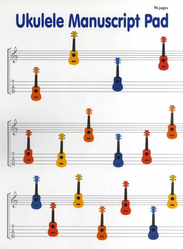 UKULELE MANUSCRIPT PAD – F-Musiikki