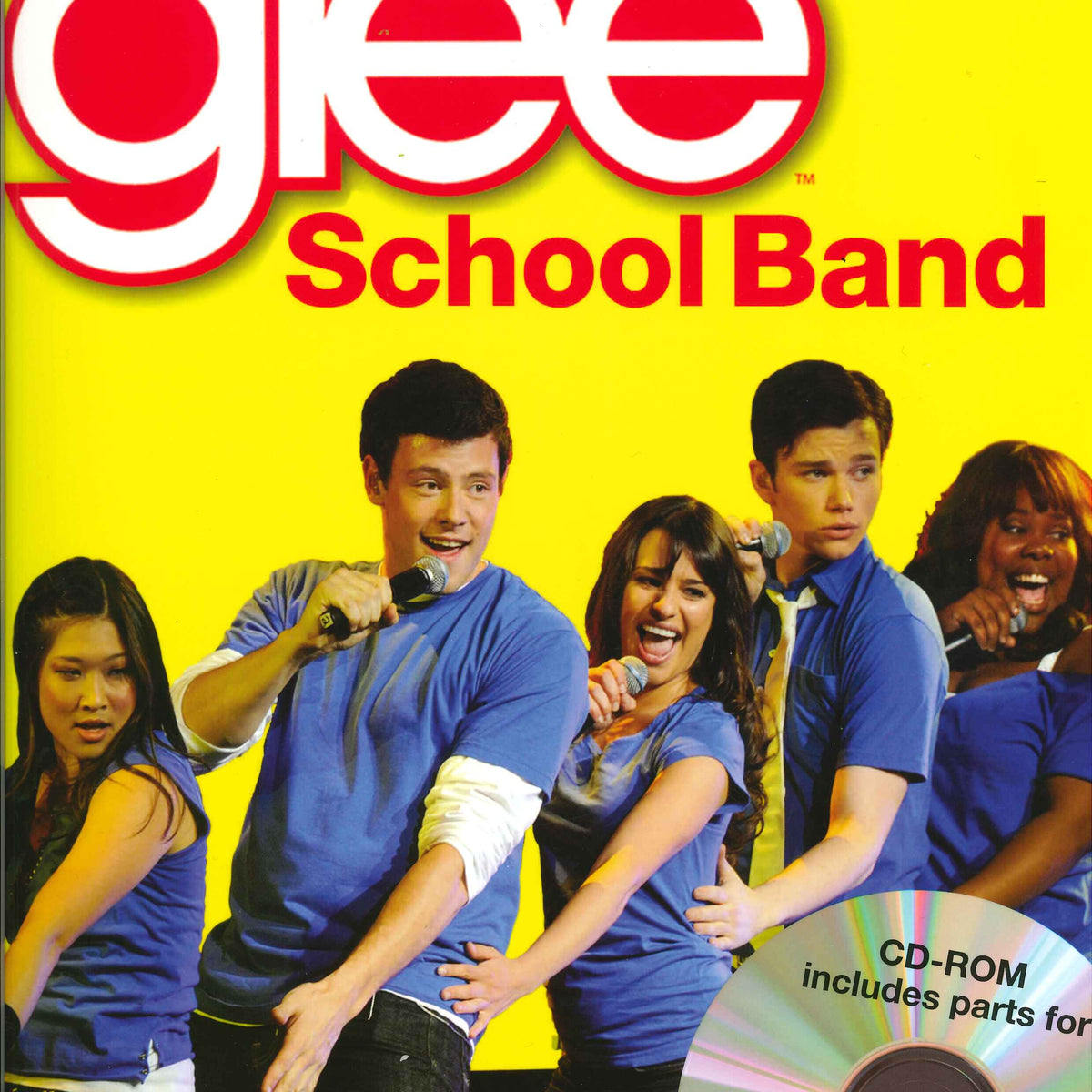 GLEE SCHOOL BAND SCORE+PARTS IN CD ROM – F-Musiikki