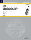 LEE 12 MELODIC STUDIES OP113 CELLO SCHOTT – F-Musiikki