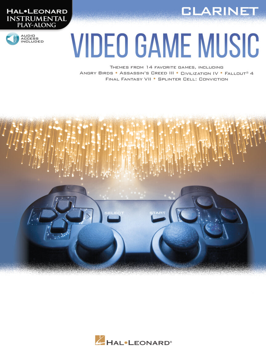 VIDEO GAME MUSIC CLARINET +ONLINE AUDIO – F-Musiikki