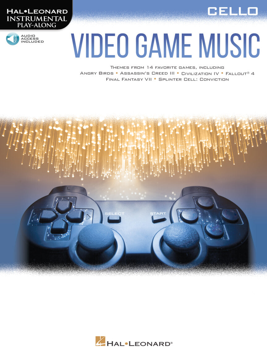 VIDEO GAME MUSIC CELLO +ONLINE AUDIO – F-Musiikki