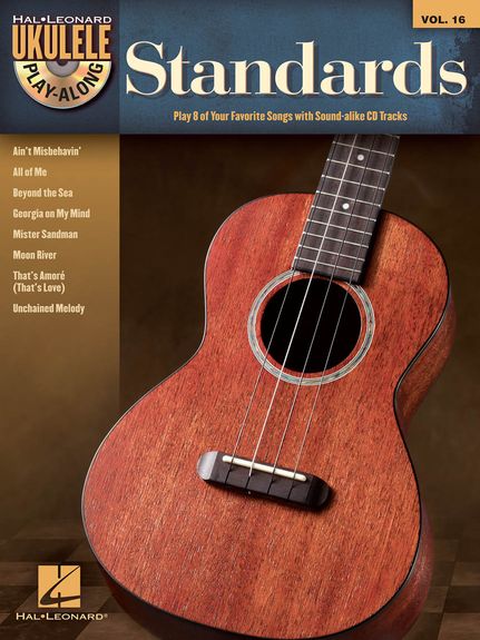 STANDARDS +CD UPA 16 UKULELE PLAY-ALONG VOL.16 – F-Musiikki