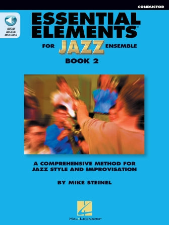 ESSENTIAL ELEMENTS JAZZ 2 CONDUCTOR (+ONLINE AUDIO) – F-Musiikki