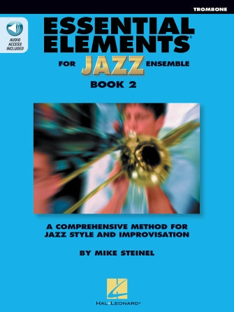 ESSENTIAL ELEMENTS JAZZ 2 TROMBONE (+ONLINE AUDIO) – F-Musiikki