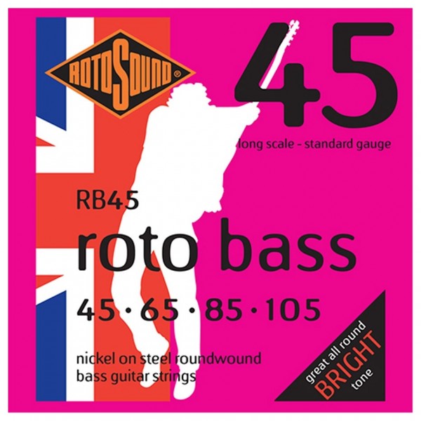 RB45 NICKEL WOUND 45-105 UNSILKED – F-Musiikki